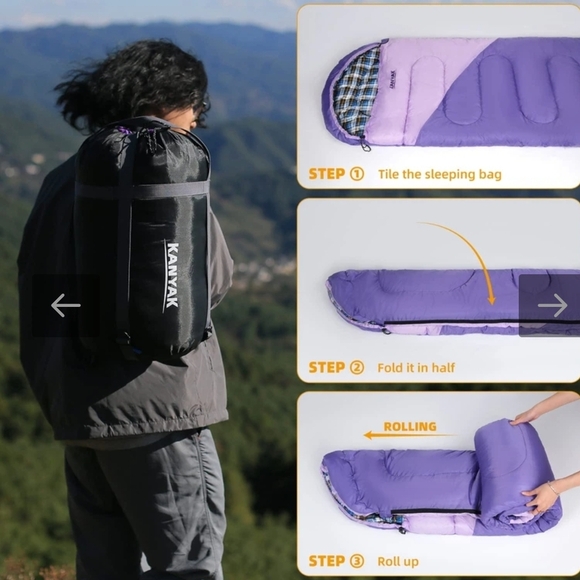 kanyak | Other | Kanyak Purple Sleeping Bag | Poshmark